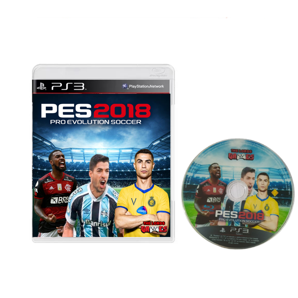 PES 2018 PS3 HEN ou HAN | Shopee Brasil
