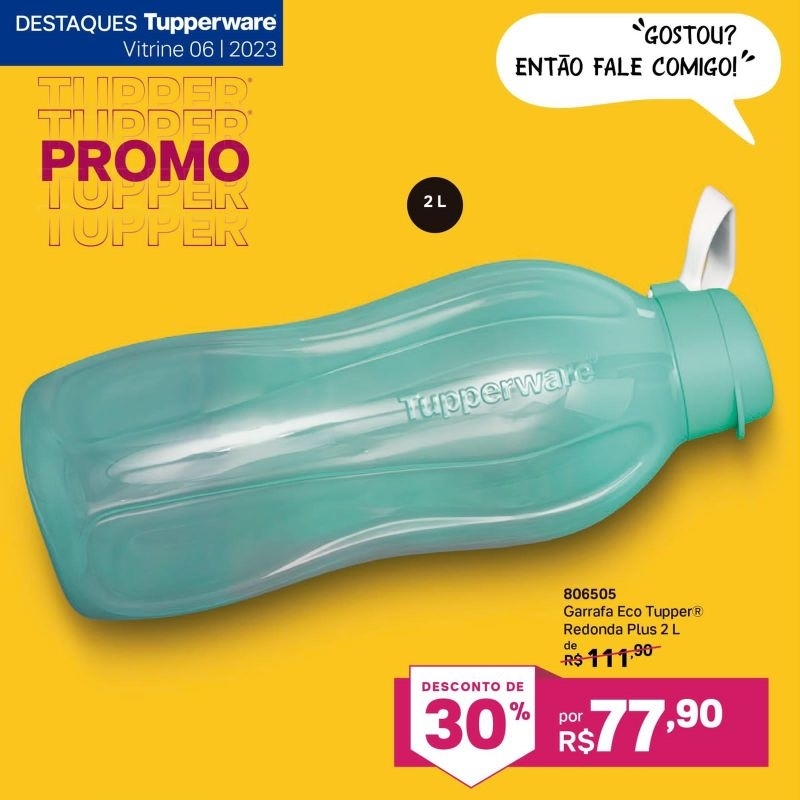 Tupperware Eco Tupper- 2 Litros | Shopee Brasil