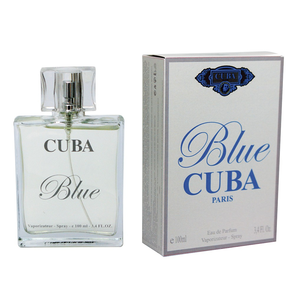 Perfume Cuba Blue EDP Masculino 100ml | Shopee Brasil