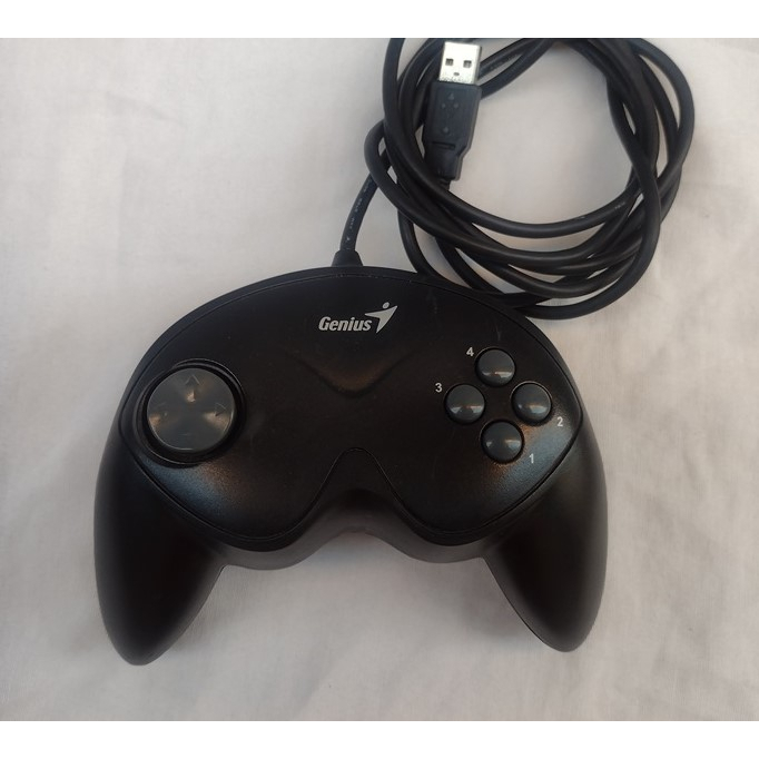 Controle Usb Genius Original Para Computador | Shopee Brasil