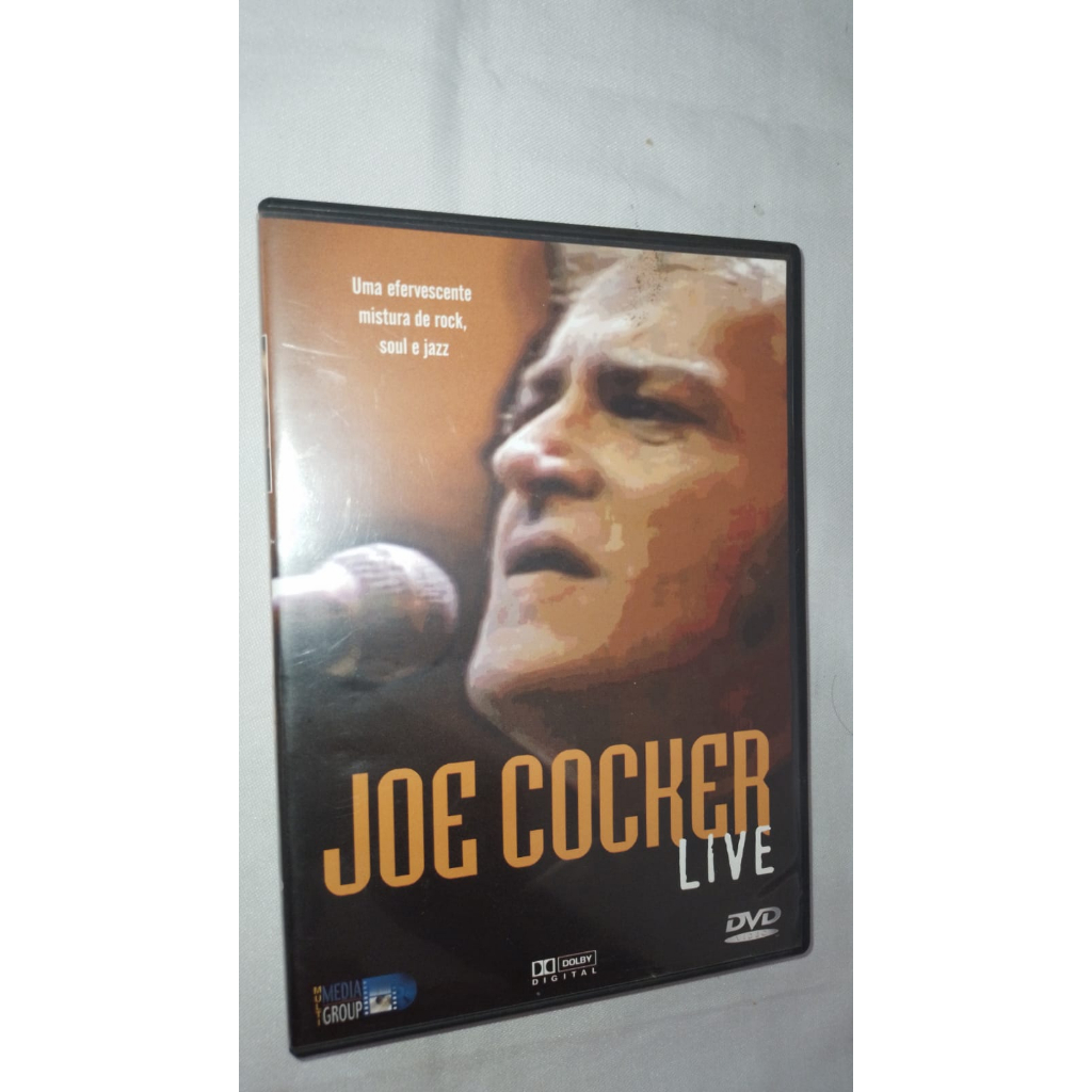 Dvd Joe Cocker - Live ( 14289 ) | Shopee Brasil
