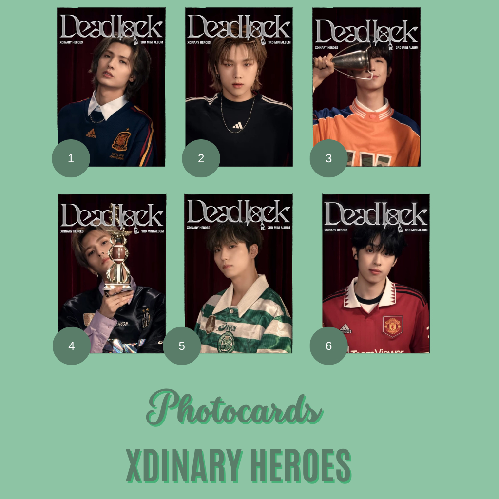 Photocards Fanmade Xdinary Heroes | Shopee Brasil