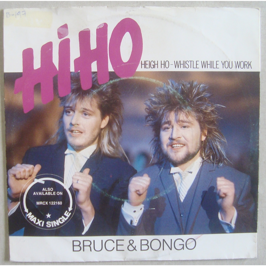 Bruce & Bongo 1986 Hi Ho - Heigh Ho, Vinil Compacto 7 Importado ...