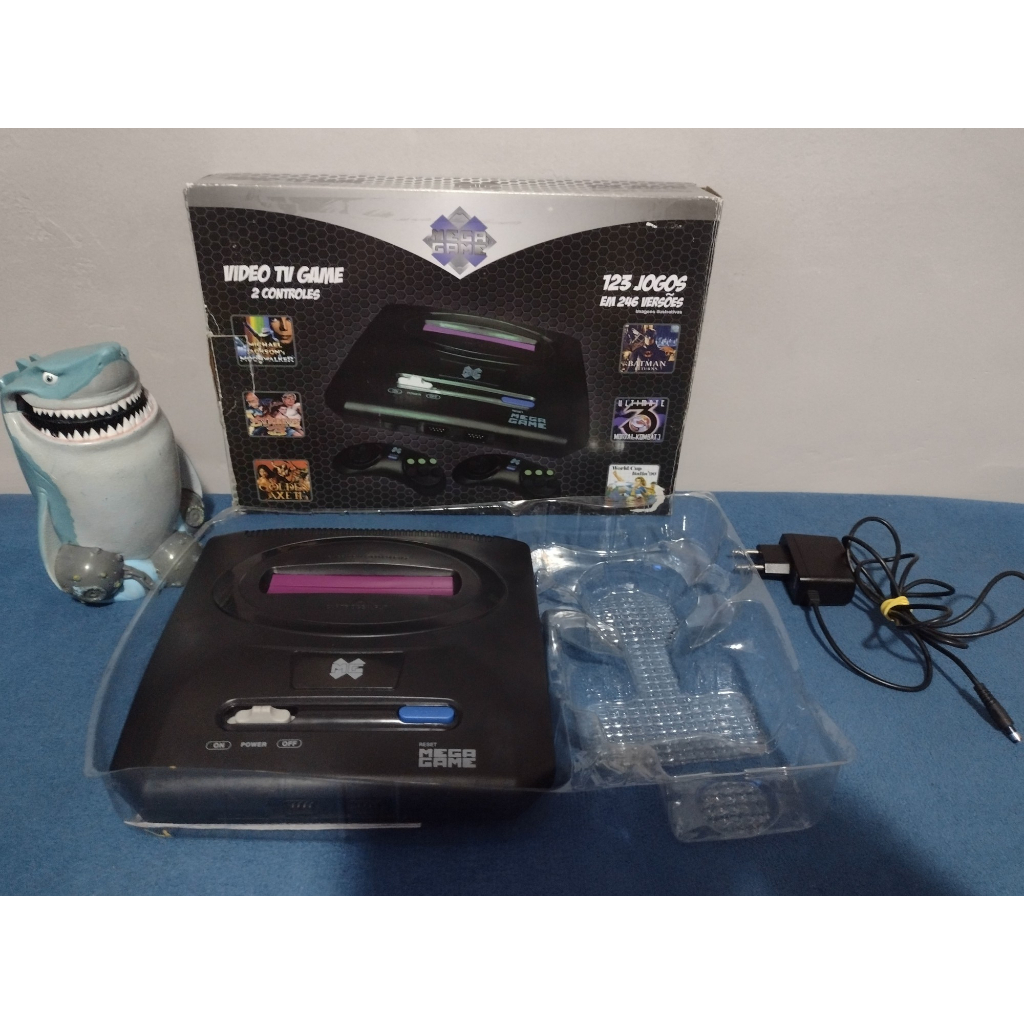 Console Mega Game 123 jogos de Mega drive na memória | Shopee Brasil