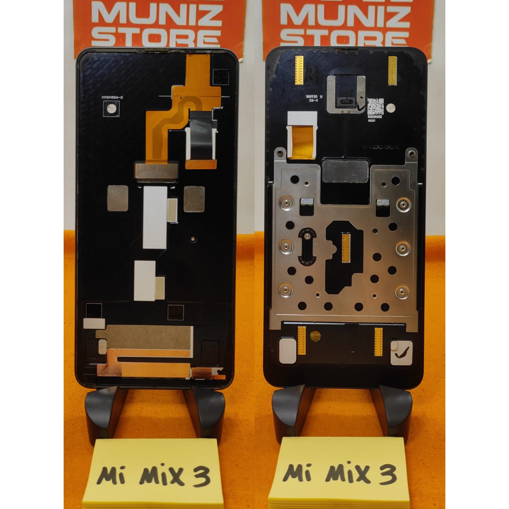 Aro Mi Mix 3 Moldura Lateral Do Display Chassi Original de Reposição ...