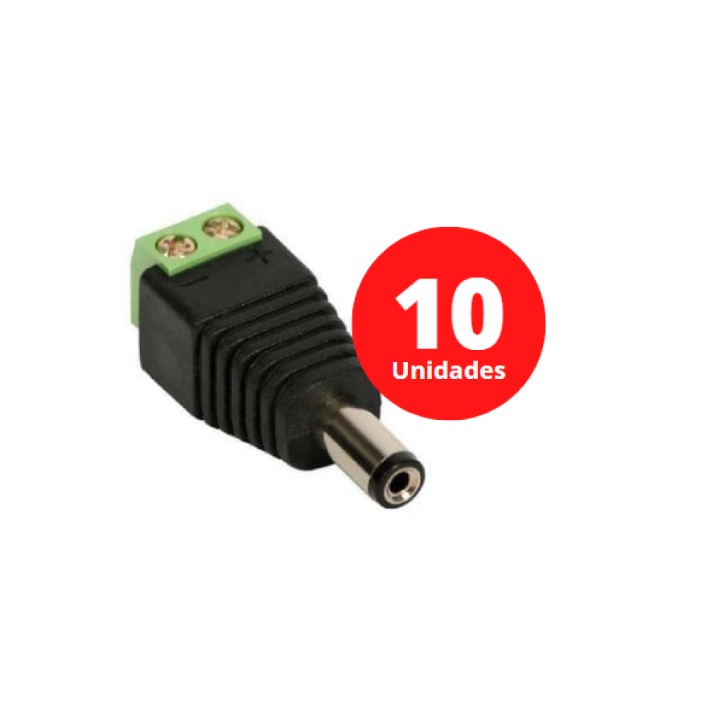 Conector Plug P4 Macho Jack Borne X 10 UNIDADES Para CFTV PCB Esp8266 ...
