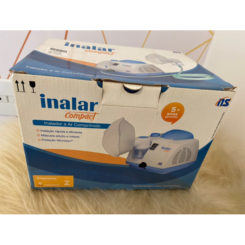 Inalador compressor Inalar Omron NE-C701 bivolt | Shopee Brasil