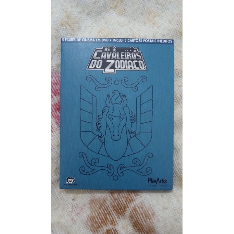 DVD Box Os Cavaleiros do Zodíaco 5 Filmes | Shopee Brasil
