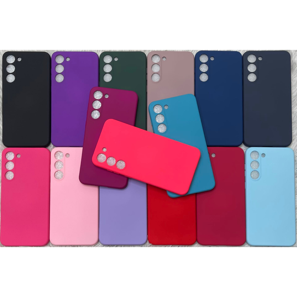 Kit Protetora Capa de Celular - S23 Plus - Samsung Silicone Aveludado Capinha Case | Shopee Brasil