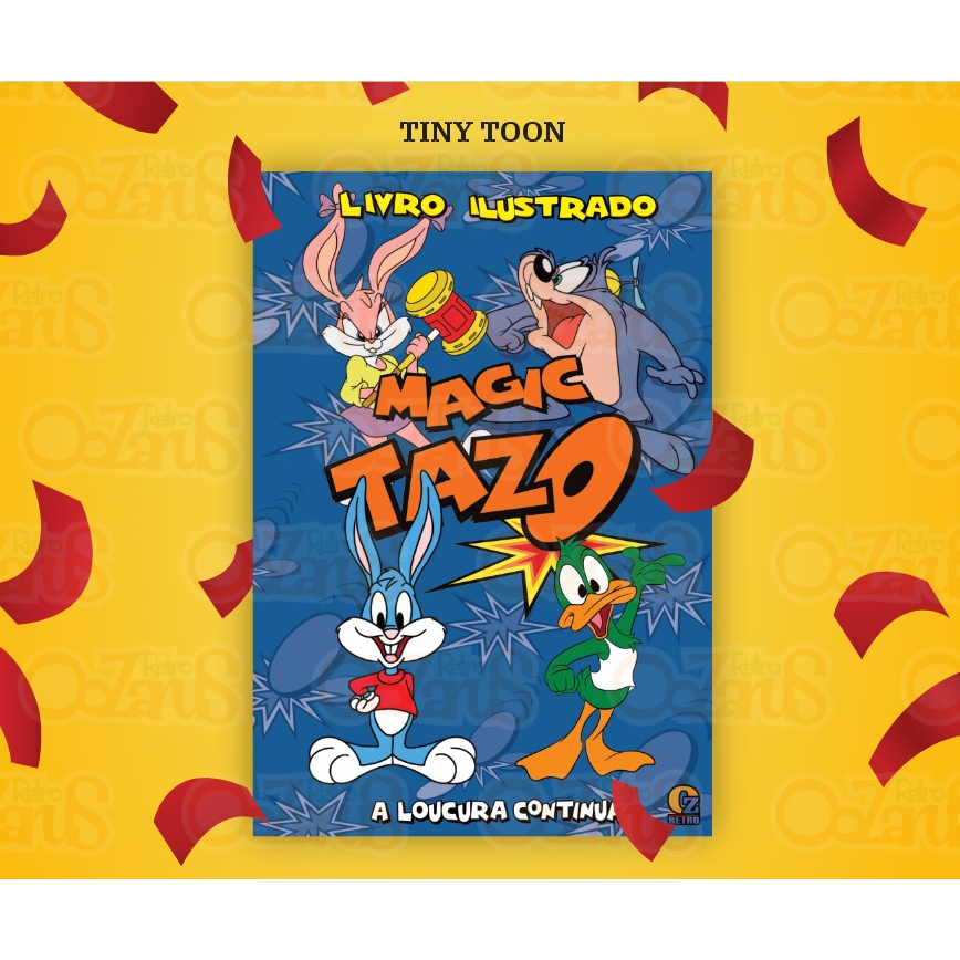 Álbum Ilustrado Tiny Toon NOVO MODELO | Shopee Brasil