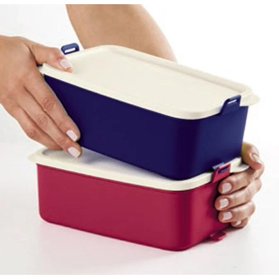 Marmiteira Tupperware Pic Nic Line 1,5 Lts Vermelha Com Alça | Shopee ...