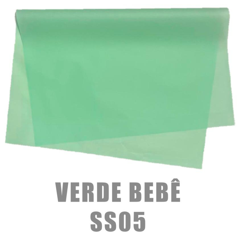 Papel Super Seda Arpepel 50x70 - Verde Bebê - Ref.: SS05 | Shopee Brasil