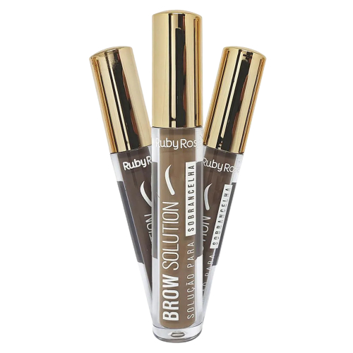 Gel De Sobrancelha Brow Solution Ruby Rose Shopee Brasil