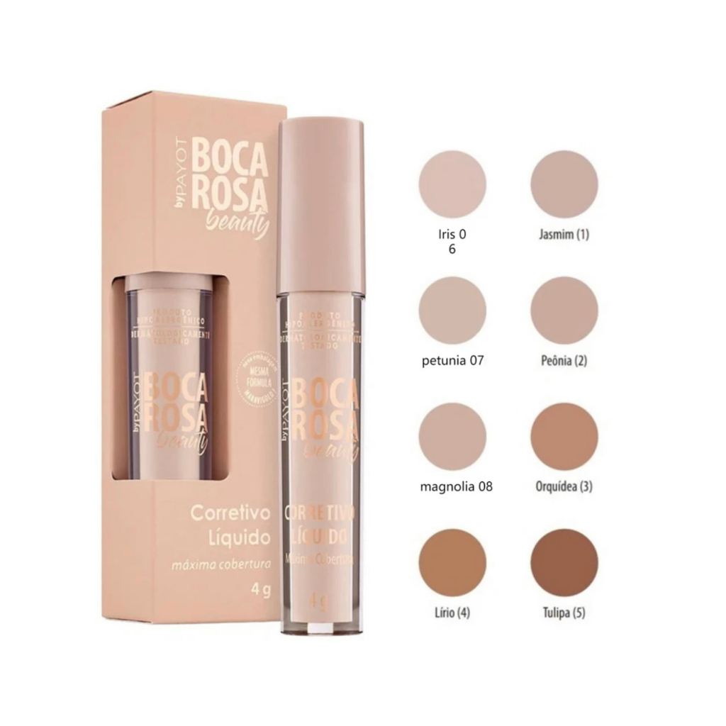 Corretivo Liquido Boca Rosa Beauty By Payot | Shopee Brasil