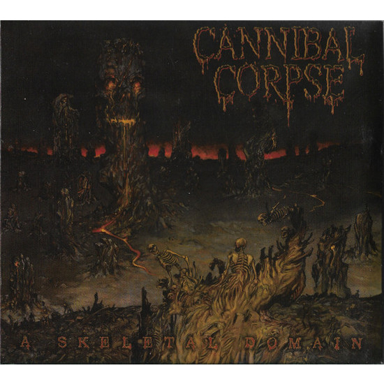 CD CANNIBAL CORPSE - A SKELETAL DOMAIN (NOVO/LACRADO/SLIP) | Shopee Brasil
