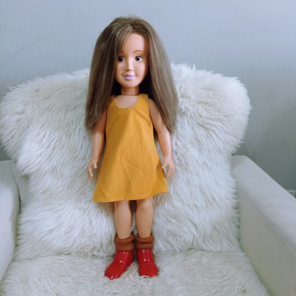 Boneca Antiga Narizinho Do Sítio Do Pica-pau Amarelo - Grow | Shopee Brasil