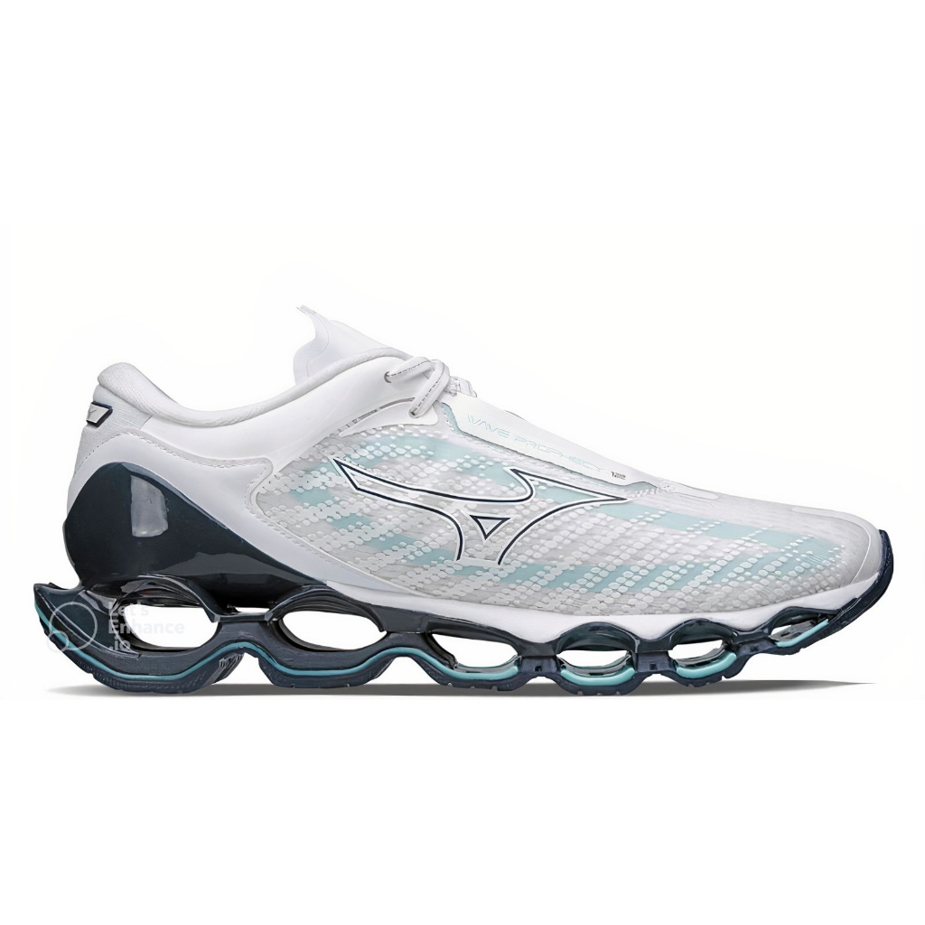 Tenis Mizuno Pro 12 Wave Branco com Azul bb Original | Shopee Brasil