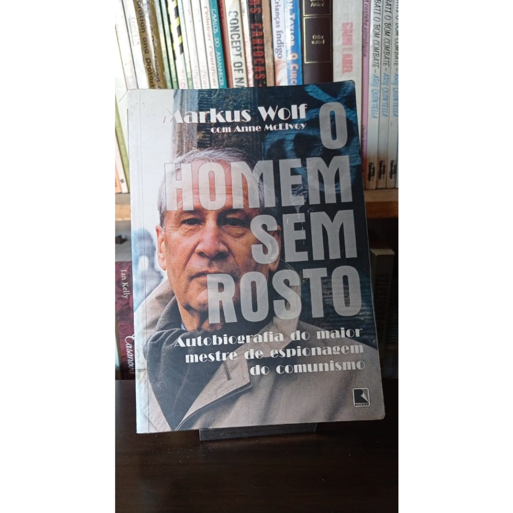 O Homem sem Rosto Markus Wolf | Shopee Brasil