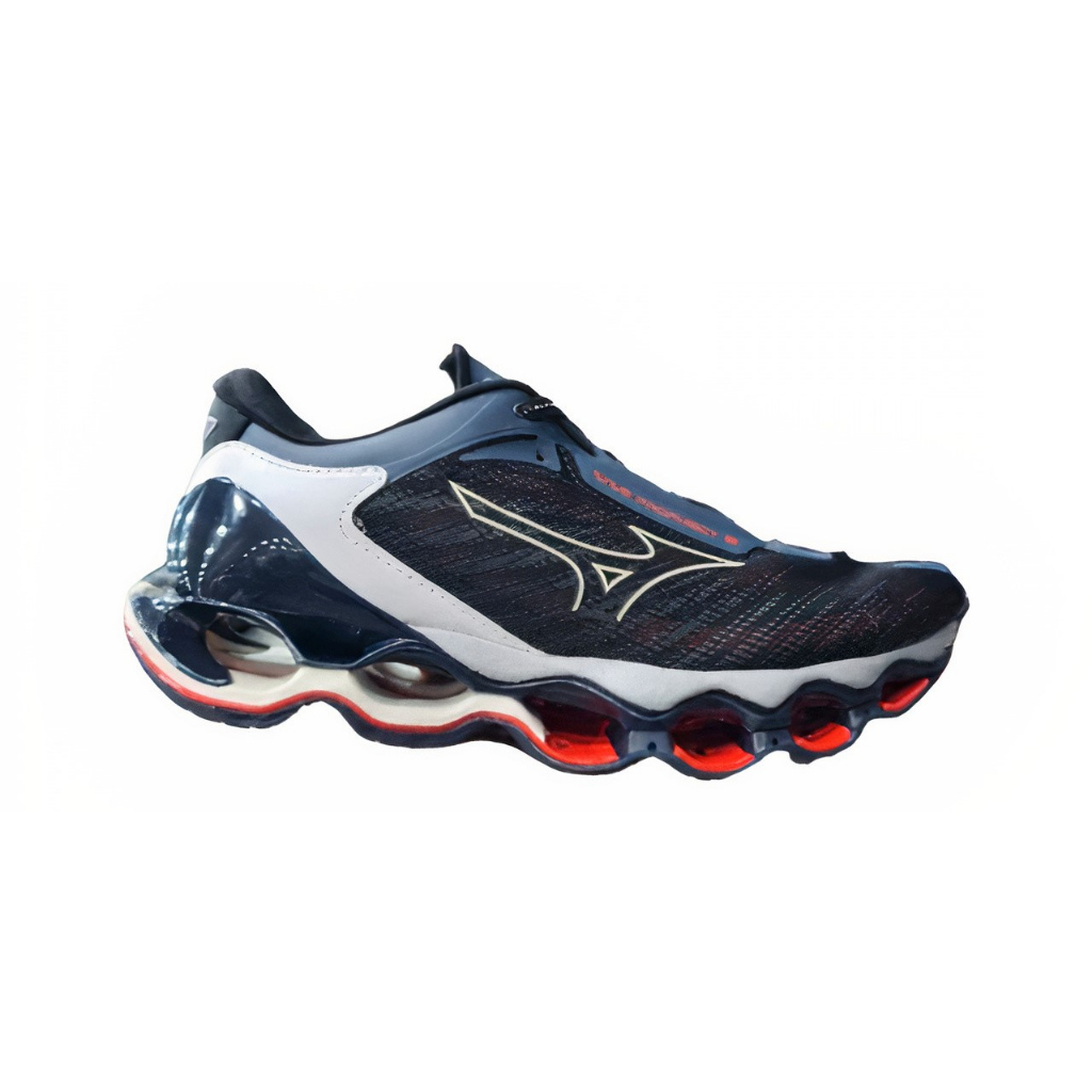 Tenis Mizuno Pro 12 Wave Preto Cinza e Vermelho | Shopee Brasil