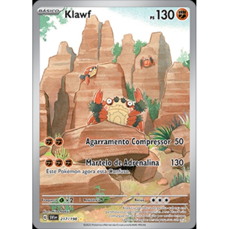 Carta Klawf pokémon | Shopee Brasil