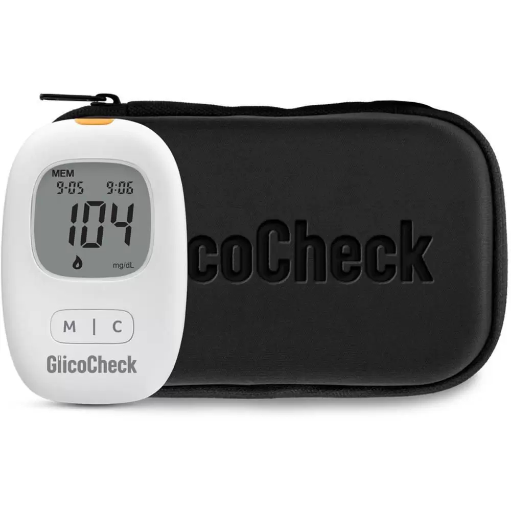 Medidor Glicose Multilaser GlicoCheck + Case Para Transporte + 10 Tiras ...