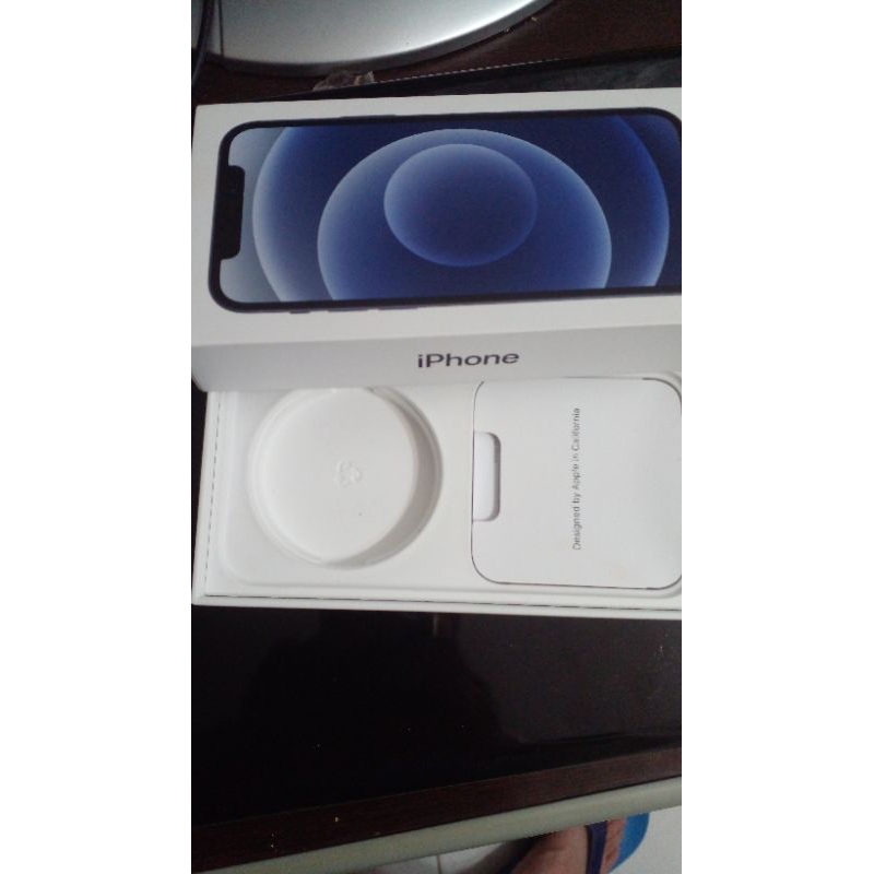 Caixa Original Iphone 12 Preto(vazia) | Shopee Brasil
