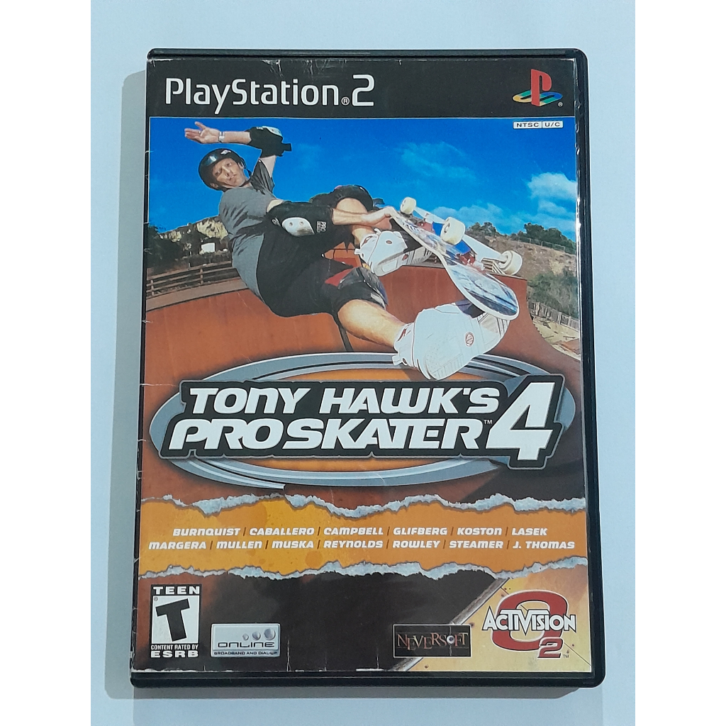 Tony Hawk Pro Skater 4 p/ Playstation 2 PS2 Original | Shopee Brasil