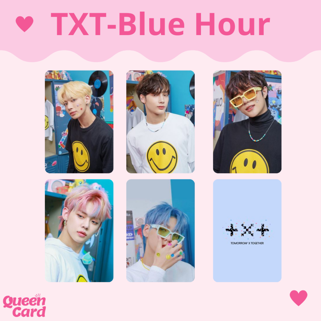 photocard fanmade TXT com verso e holografico | Shopee Brasil