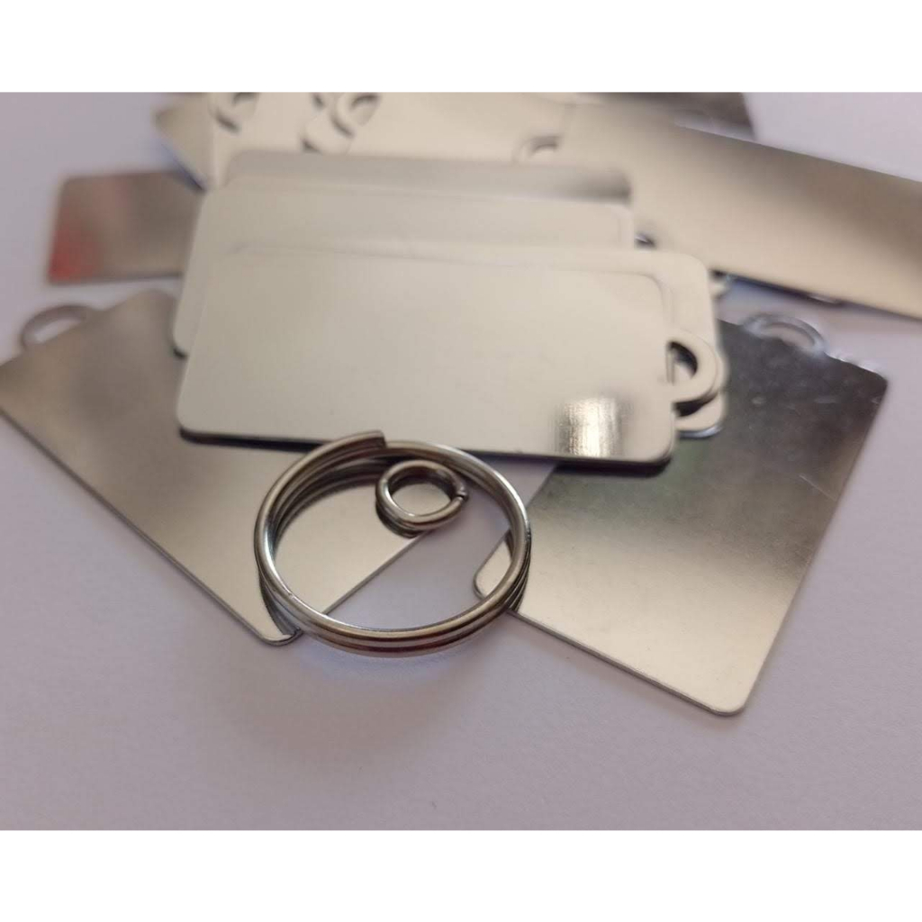 Chapinha de Metal para Chaveiros | Shopee Brasil