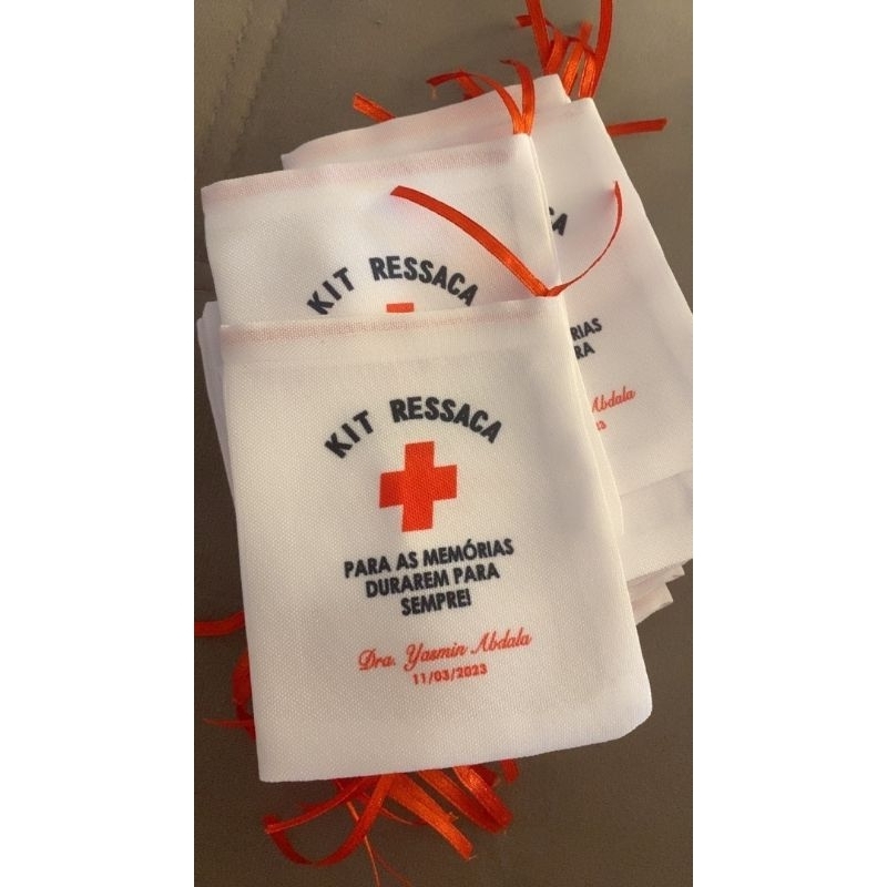 SAQUINHO PARA KIT RESSACA PERSONALIZADO - 18CMX14CM | Shopee Brasil