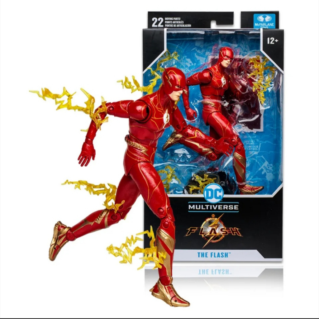 Boneco do Flash filme DC Multiverse McFarlane Toys novo | Shopee Brasil