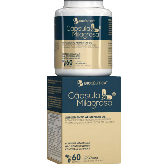 Cápsula Milagrosa - 60 Cápsulas | Shopee Brasil