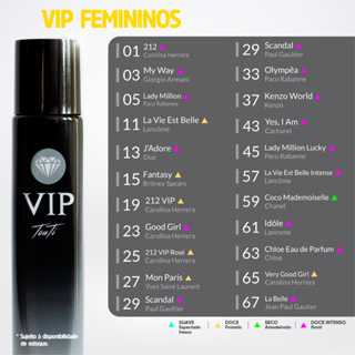 Kit 3 perfumes Touti VIP (Escolha as Fragrâncias Pelo Chat) | Shopee Brasil