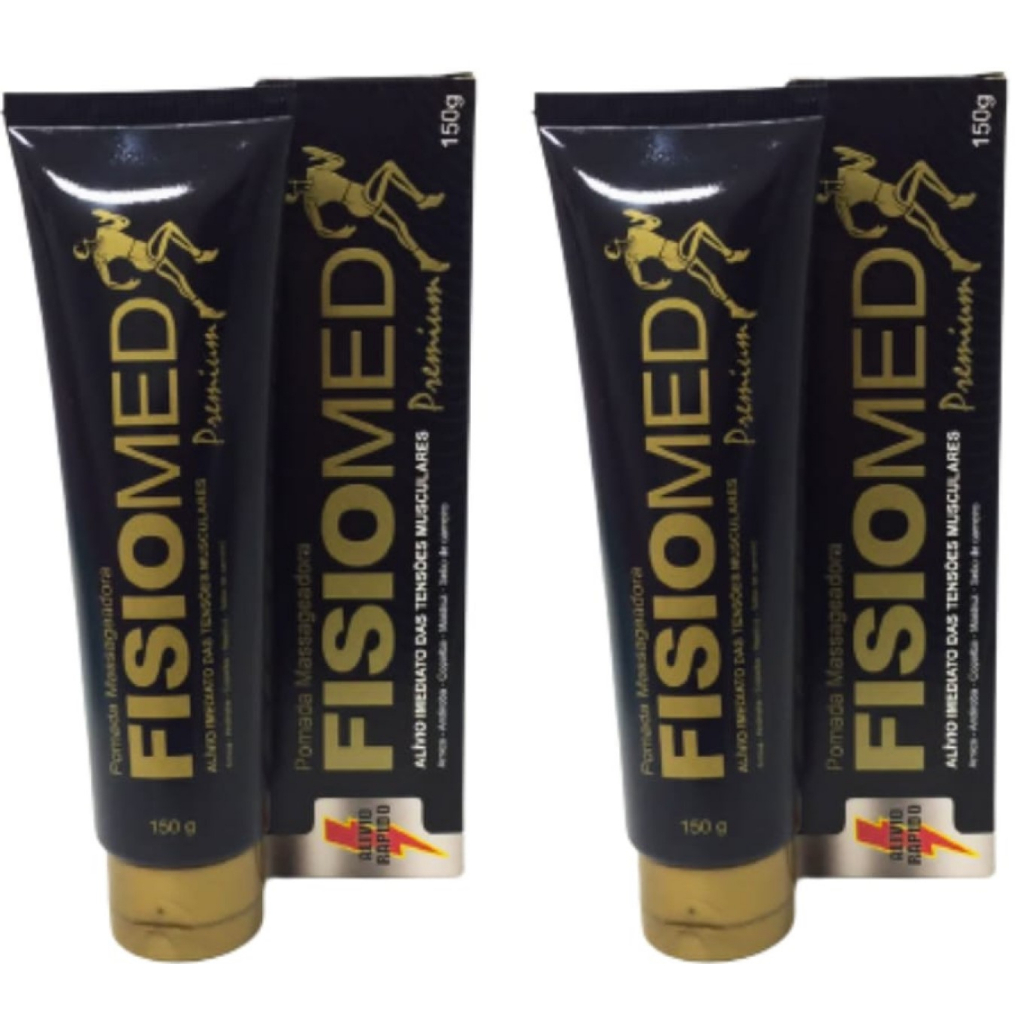 FISIOMED POMADA GEL PARA MASSAGEM 150gr - DEMAZON KIT 2 UND. | Shopee ...