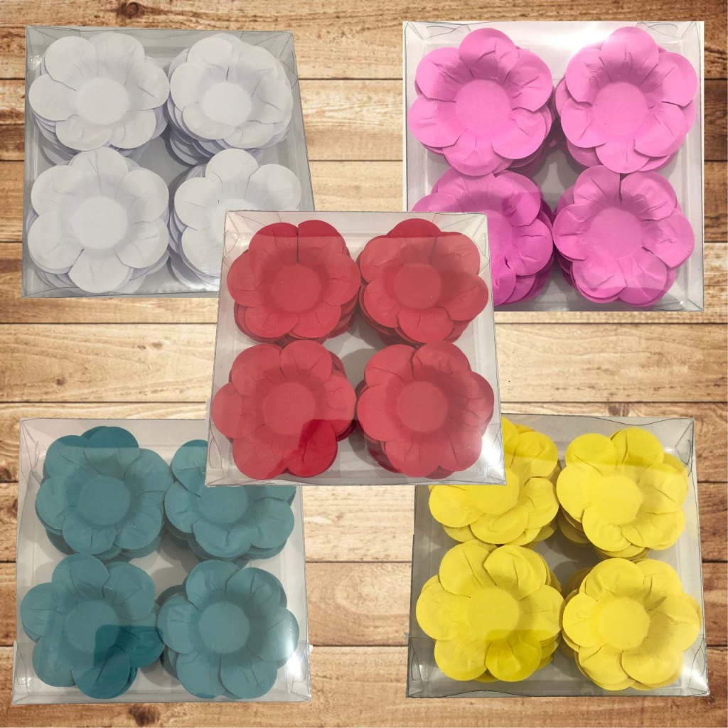 Forminha de Flor/Margarida para doces finos, brigadeiro, beijinho ...