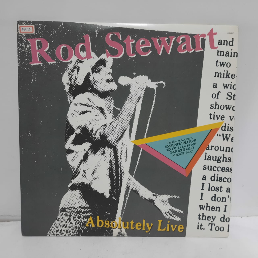 LP Rod Stewart – Absolutely Live | Shopee Brasil