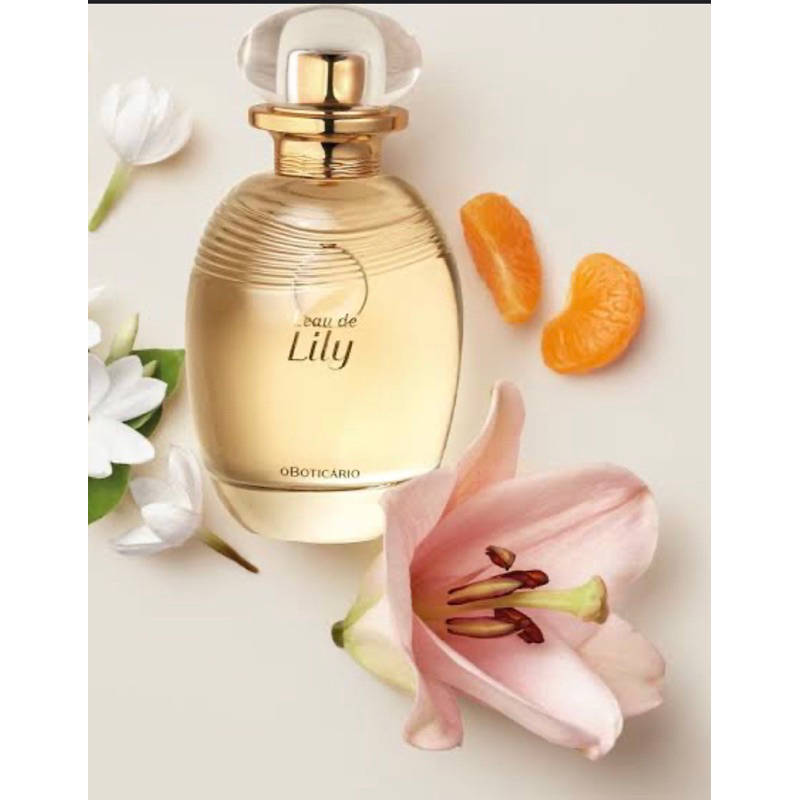 o boticario Leau de lily colonia 75ML | Shopee Brasil