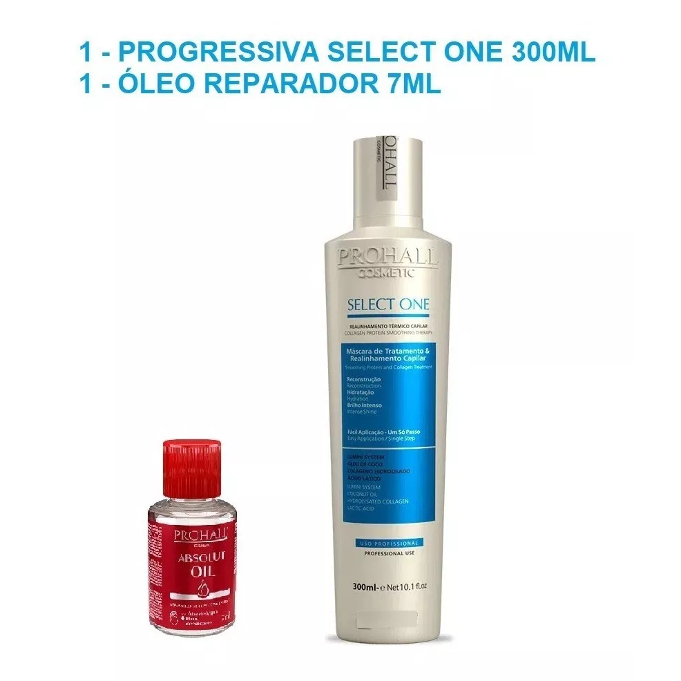 Progressiva Pro Hall Semi Definitiva Liso Livre de Formol 300ml ...