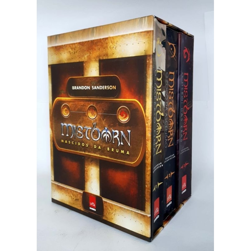 LIVRO BOX - MISTBORN - TRILOGIA- PRIMEIRA ERA - BRANDON SANDERSON ...