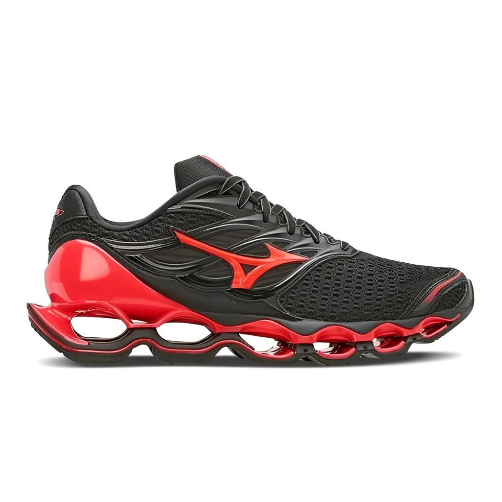 Tenis Mizuno Pro 11s Wave Preto e Vermelho Original | Shopee Brasil