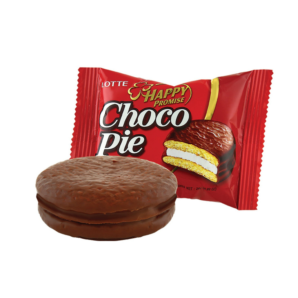 Choco Pie Tradicional Alfajor Coreano Marshmallow com Cobertura de ...