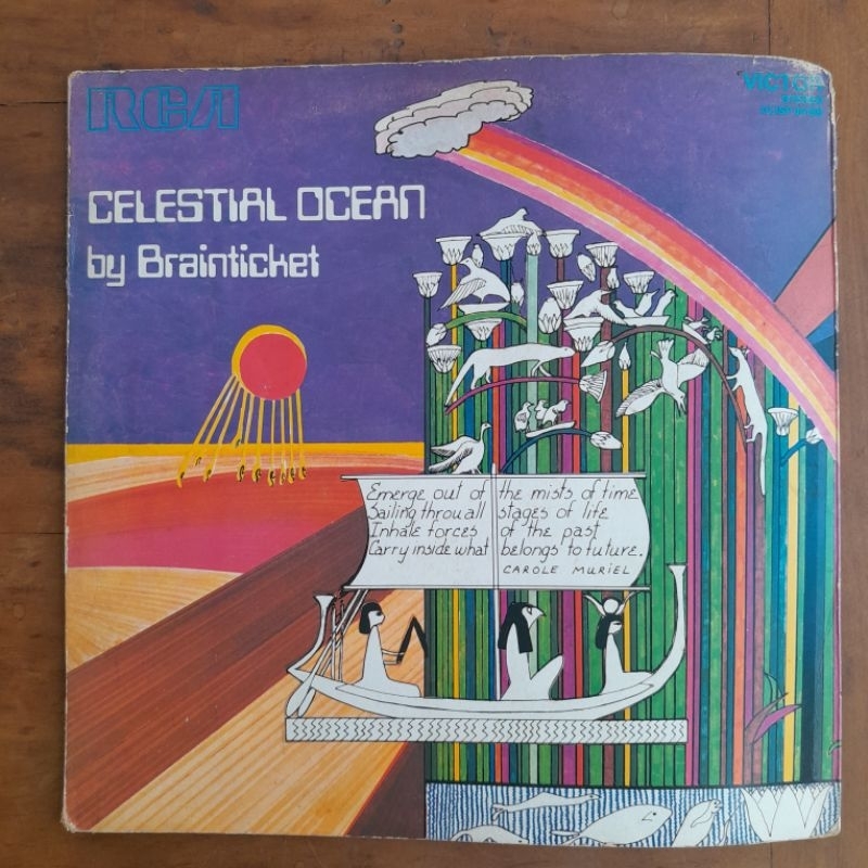 Brainticket - Celestial Ocean - lp importado 1a prensagem - capa dupla ...