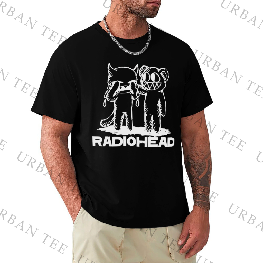 Camiseta Camisa Algodao Radiohead Banda Rock Inglaterra Devil x Bear ...