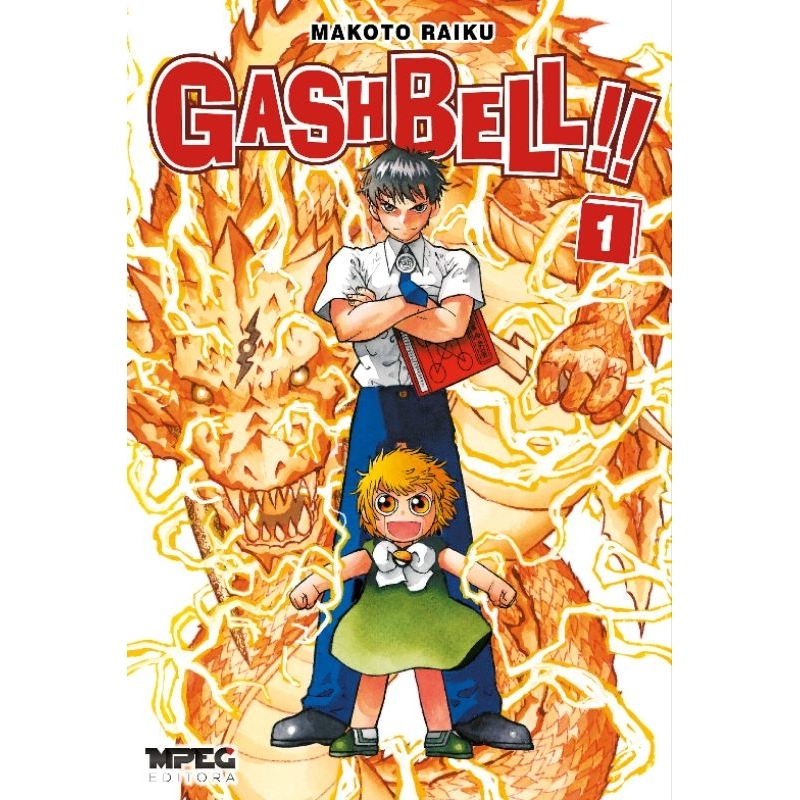 Mangá Gash Bell vol. 1 | Shopee Brasil