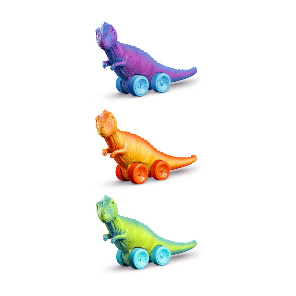 brinquedos dinossauro com rodinha triceratops t-rex braquiossauro ...