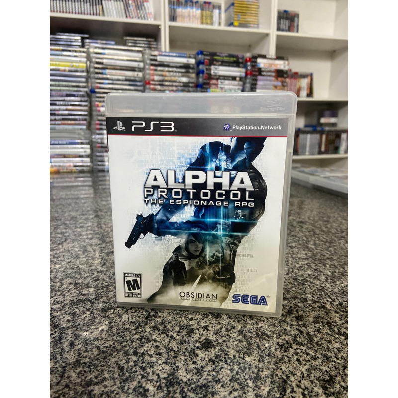 Alpha protocol The Espionage RPG - PlayStation 3 Mídia física Original ...