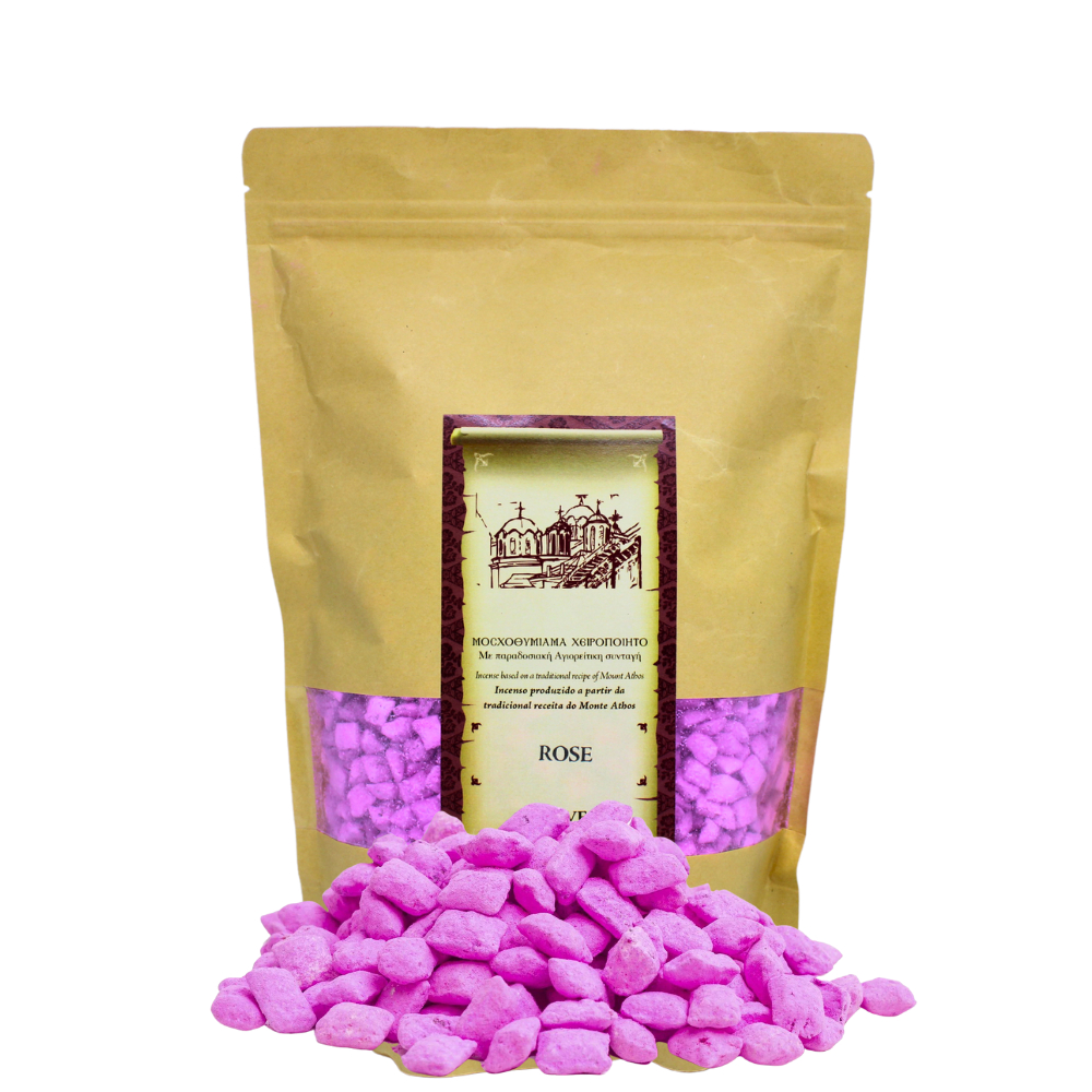 INCENSO GREGO ROSA SUAVE125g - REFIL | Shopee Brasil