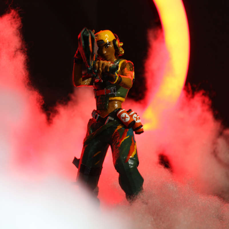 Raze Valorant Action Figure Jogo - Faz a Boa!