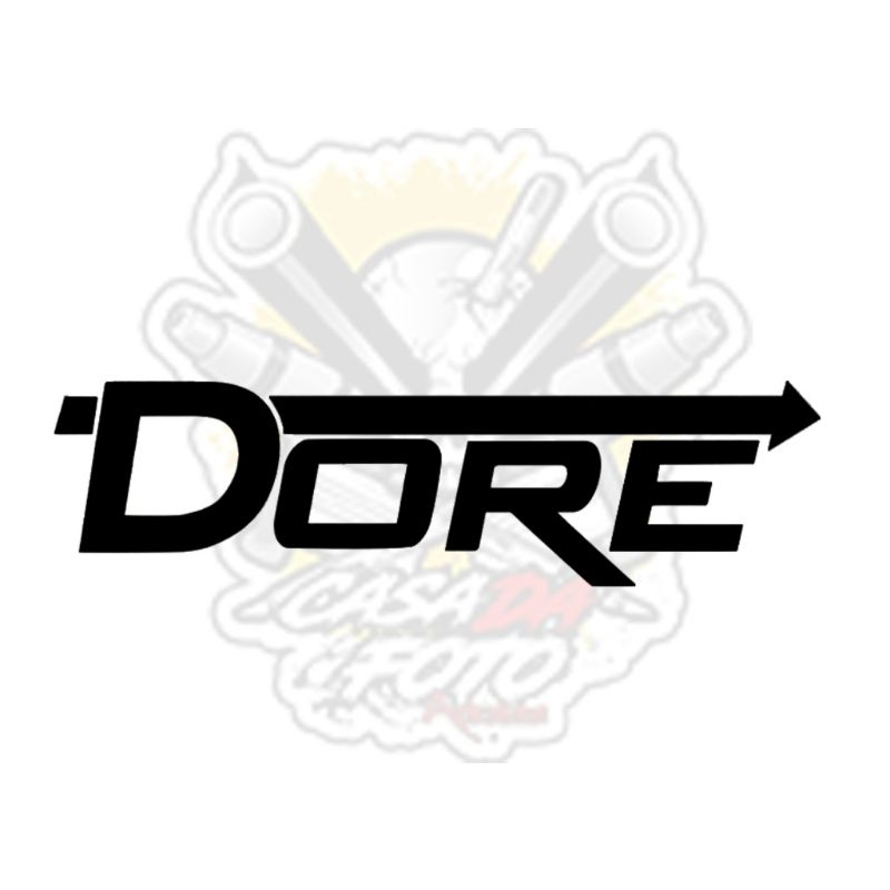 Adesivo Dore 15x4cm para moto capacete bike | Shopee Brasil