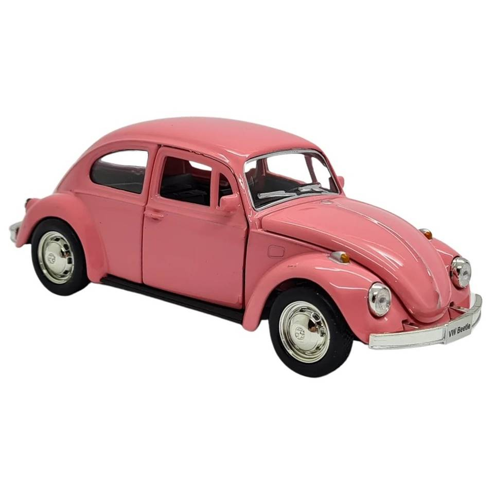 Miniatura Fusca 1967 RMZ City 1/32 Metal e Fricção Rosa | Shopee Brasil